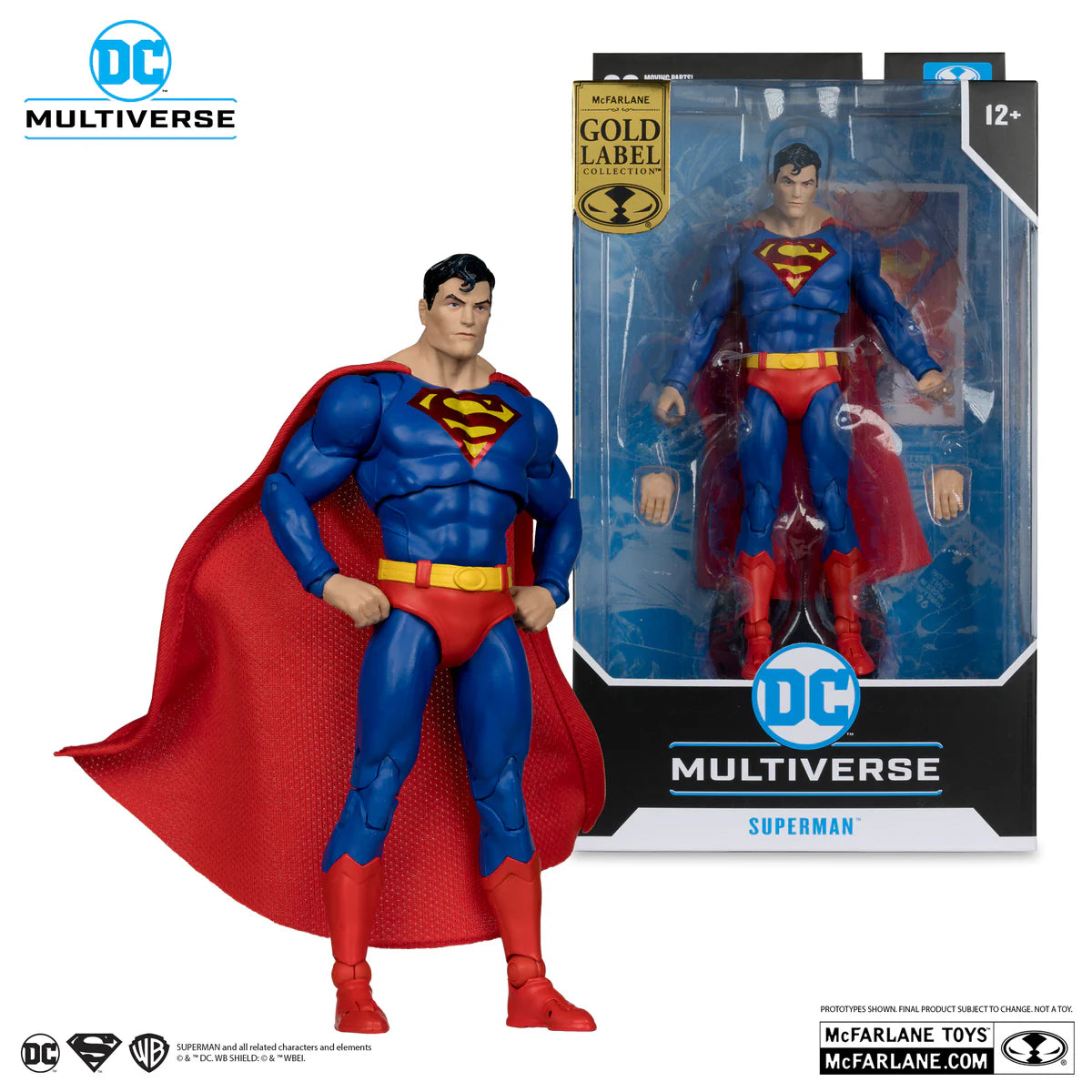McFarlane Toys DC Multiverse Gold Label - Superman – Lemon Games