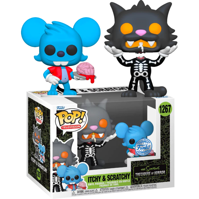 Funko POP The Simpson - Itchy & Scratchy – Lemon Games