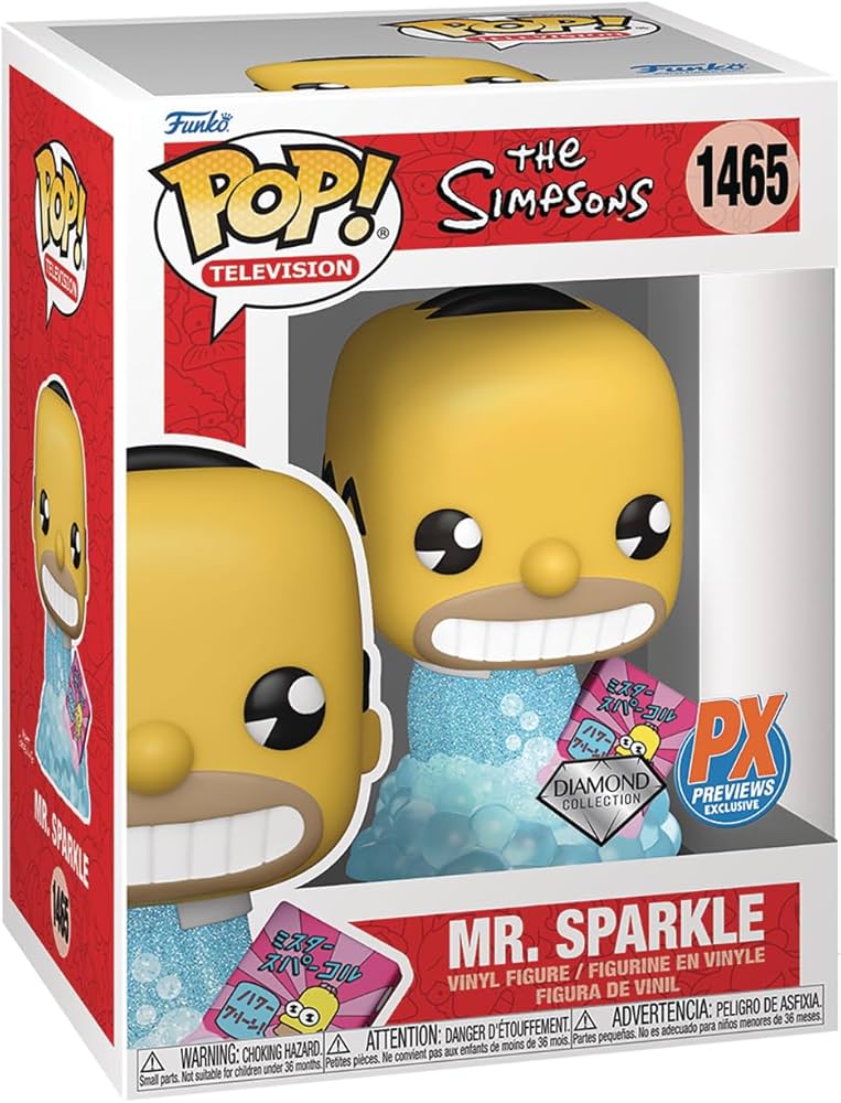 Funko POP The Simpson - Mr. Sparkle Diamond – Lemon Games