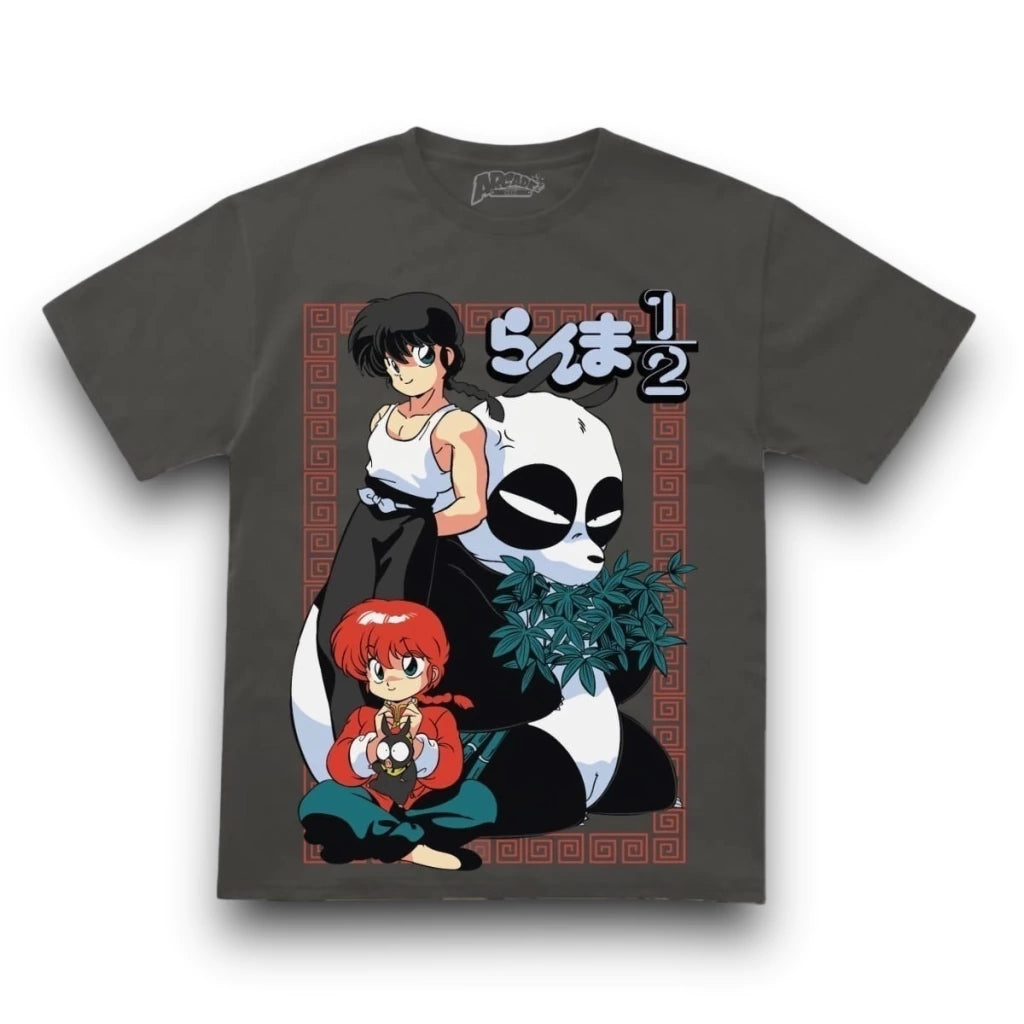 Playera Ranma & Genma - ARCADE – Lemon Games