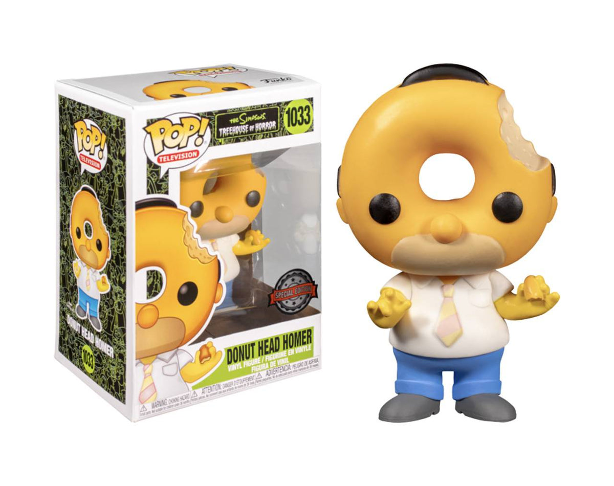 Funko POP THE SIMPSONS TREEHOUSE OF HORROR - DONUT HEAD HOMER – Lemon Games