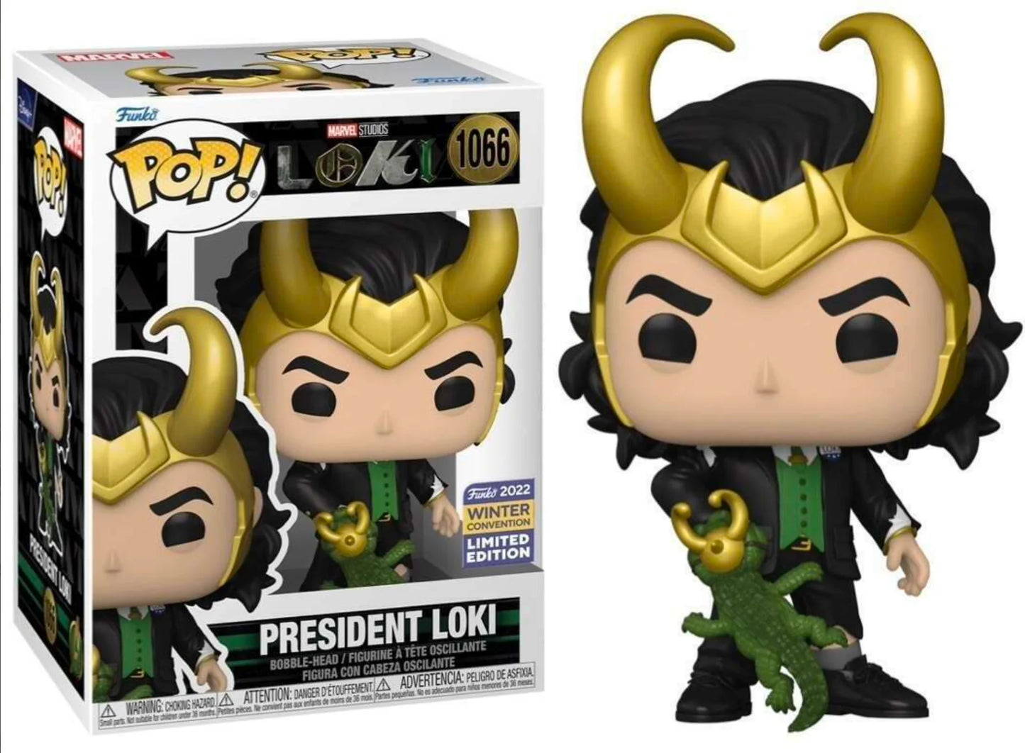 Funko Pop Loki - President Loki with Alligator Loki – Lemon Games